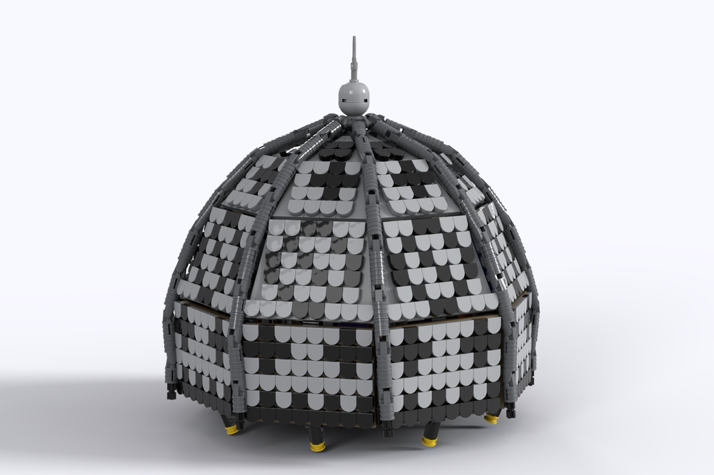 LEGO MOC Dome style roof by Dor0thy6 | Rebrickable - Build with LEGO