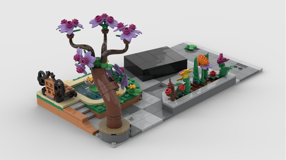 LEGO MOC-165201 In-between Modular Park by SeaBeast | Rebrickable ...