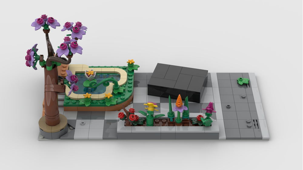 LEGO MOC-165201 In-between Modular Park by SeaBeast | Rebrickable ...