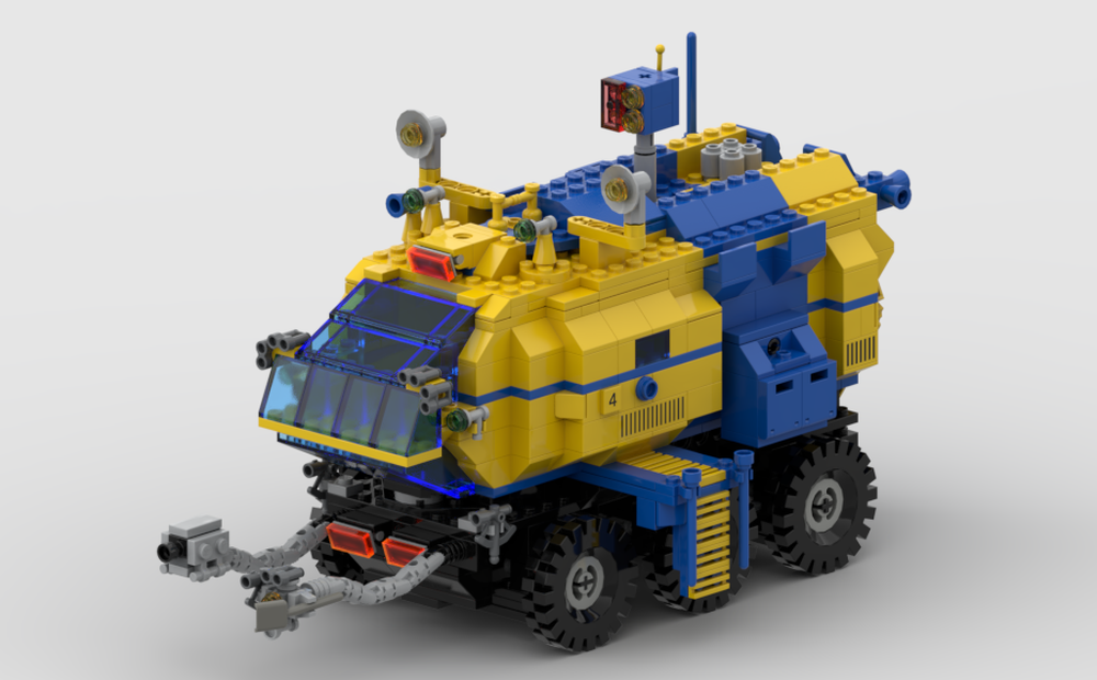 LEGO MOC Vintage Exploration Rover by Super_builder1969 | Rebrickable ...