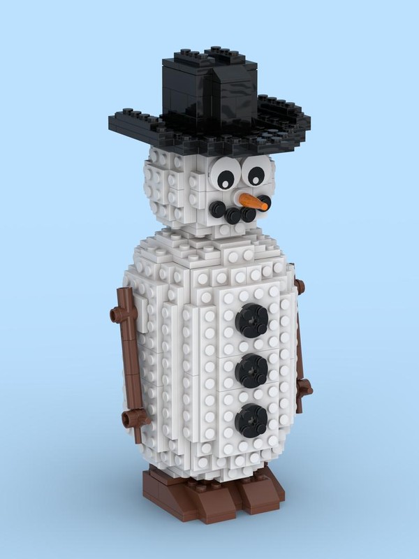 LEGO MOC Snowman Nutcracker by Ben_Stephenson | Rebrickable - Build ...