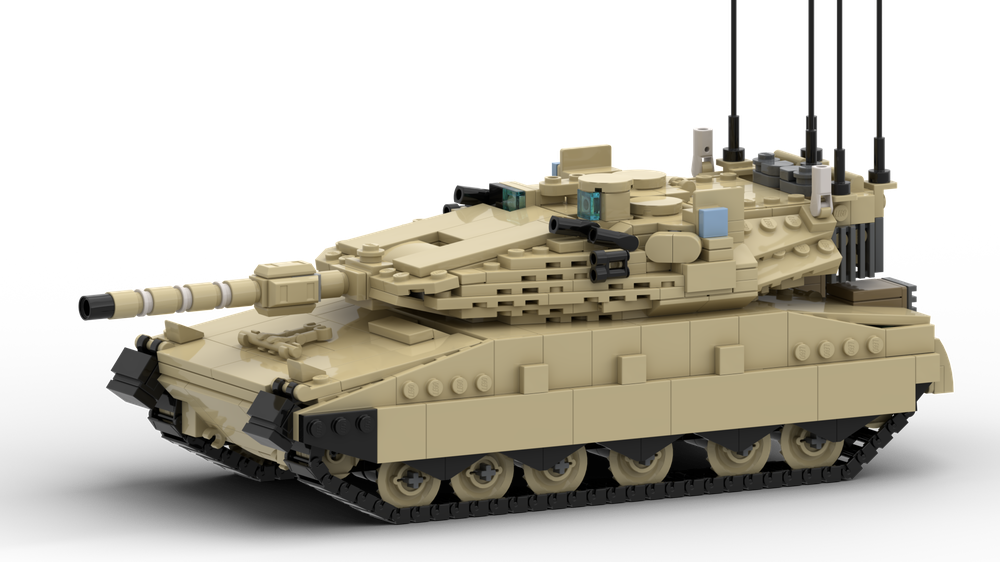 LEGO MOC Merkava mk4 by Isubuilds | Rebrickable - Build with LEGO