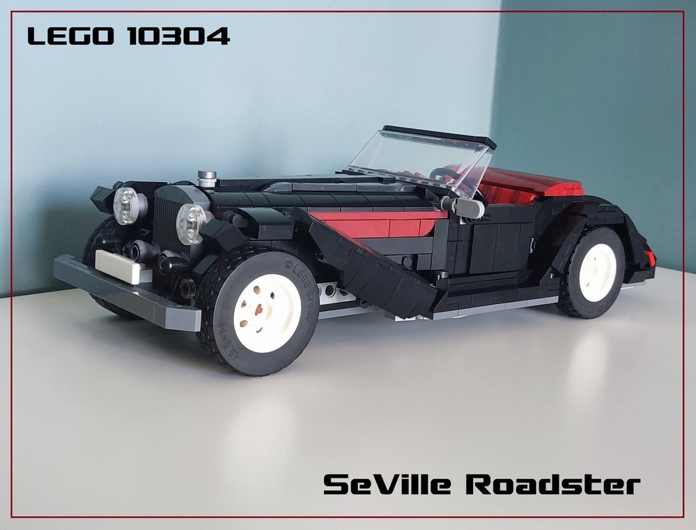 LEGO MOC 10304 SeVille Roadster by Kirvet | Rebrickable - Build with LEGO