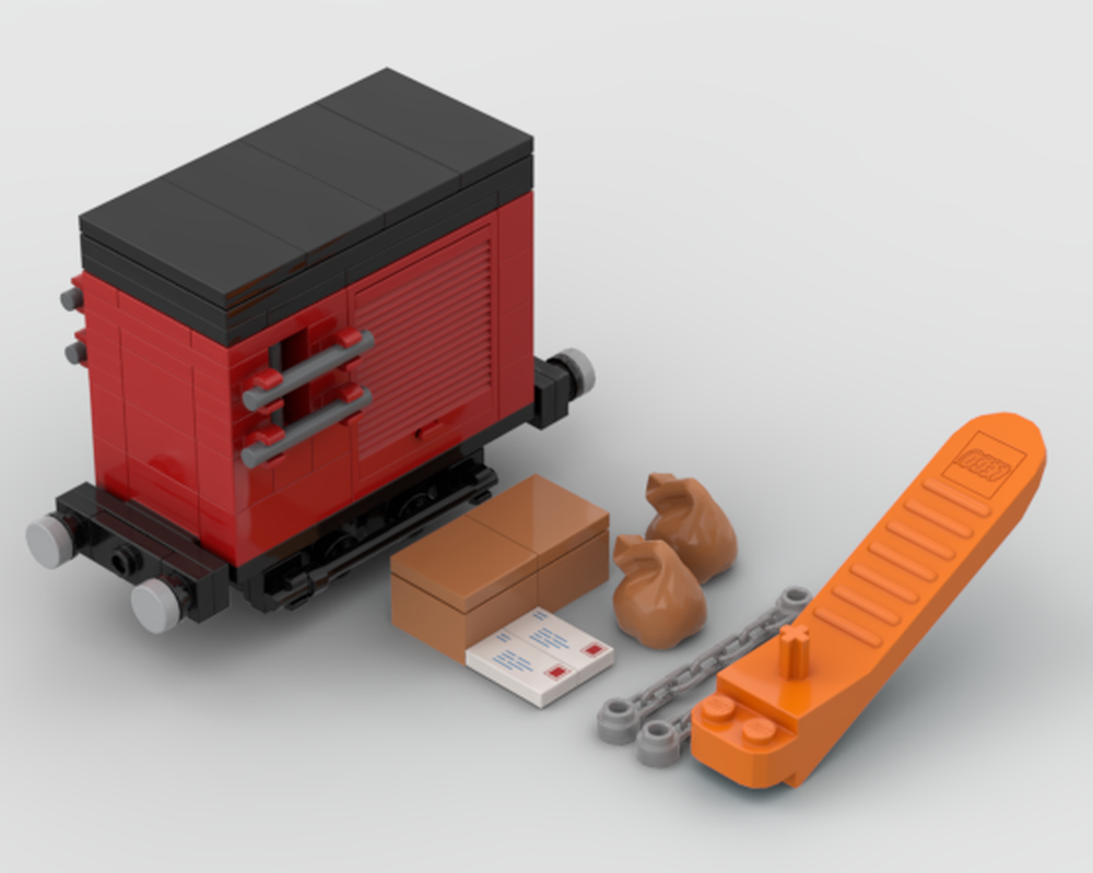 LEGO MOC Greendale Rocket's Mail Van by TerminatorFan1984 | Rebrickable ...