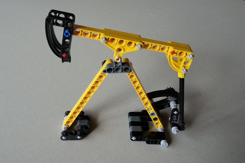 LEGO MOC Nodding donkey by Dom22b | Rebrickable - Build with LEGO