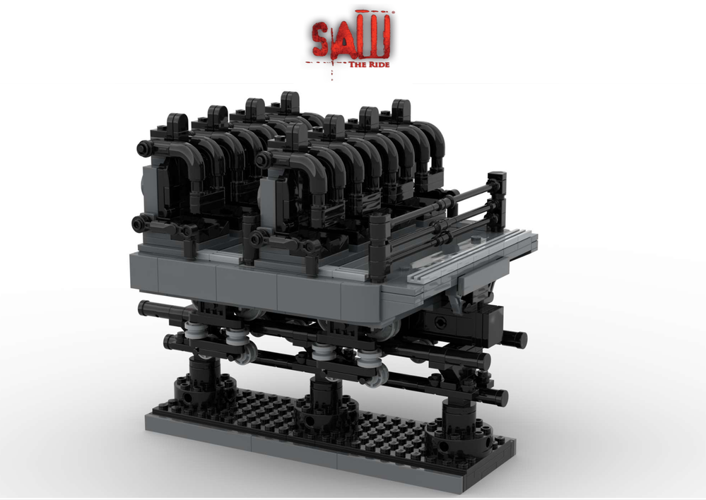 LEGO MOC ROLLERCOASTER - SAW THE RIDE - Thorpe Park by Coasters.bricks ...