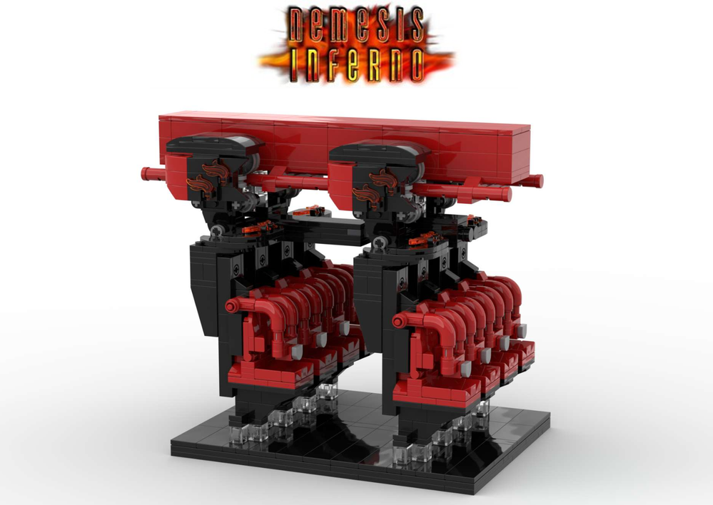 LEGO MOC ROLLERCOASTER - NEMESIS INFERNO - Thorpe Park by Coasters ...
