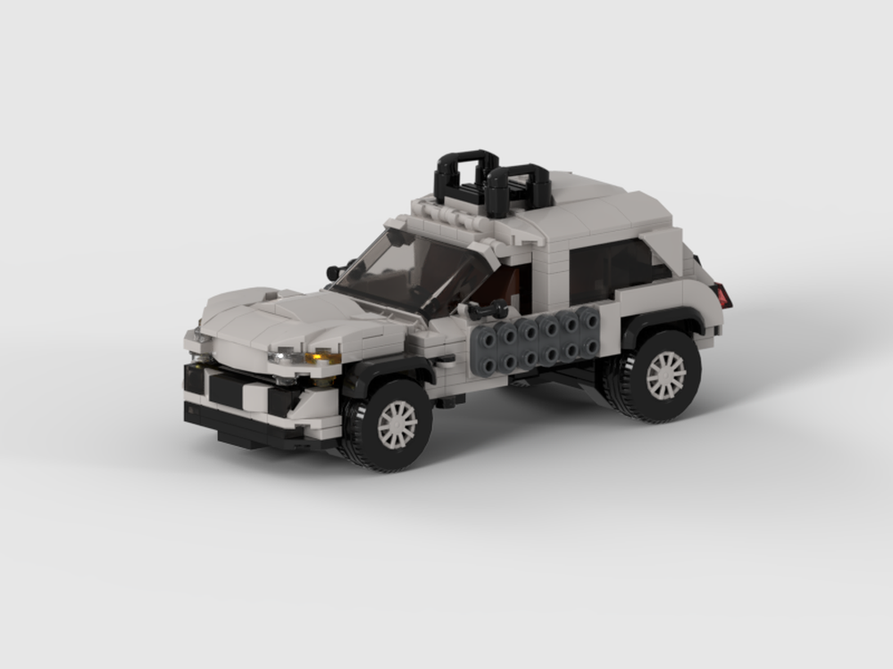 LEGO MOC car(8 Stud) Citroën C4 Cactus modified by limyw | Rebrickable ...
