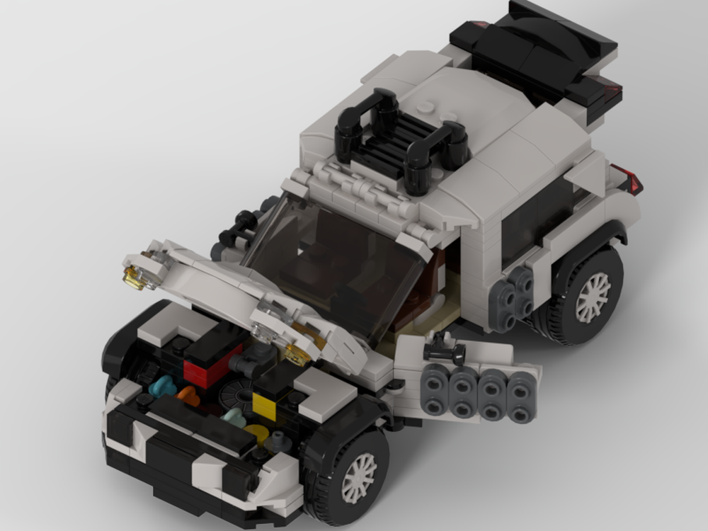 LEGO MOC car(8 Stud) Citroën C4 Cactus modified by limyw | Rebrickable ...
