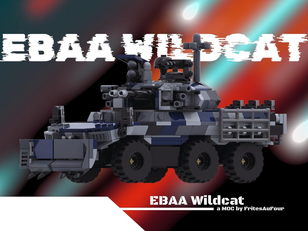 LEGO MOC EBAA WILCAT by FritesAuFour | Rebrickable - Build with LEGO