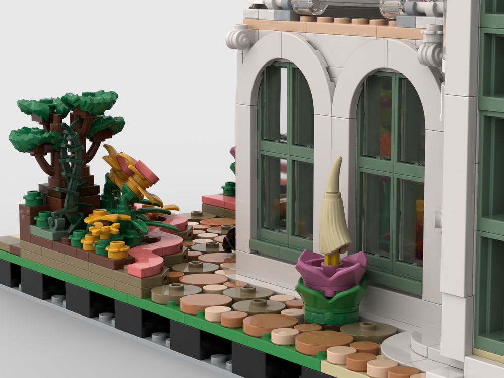 Lego Moc 41757 Big Botanical Garden By Bergebricks Rebrickable