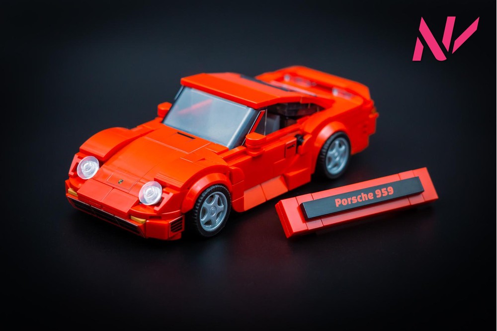 Lego Moc Porsche 959 By Nv Carmocs Rebrickable Build With Lego
