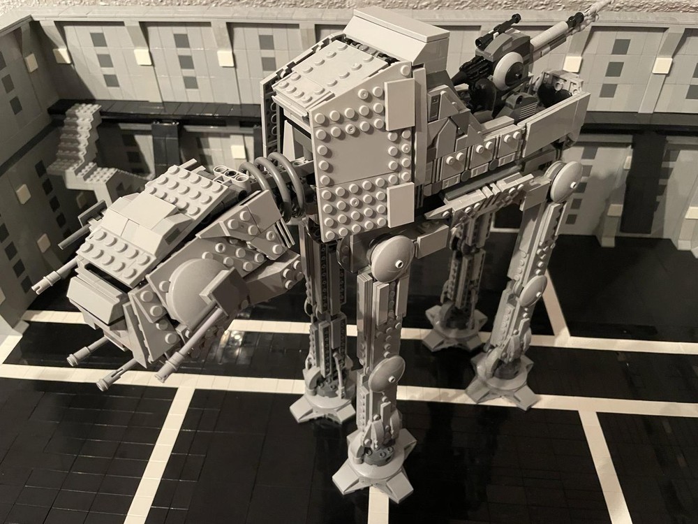 Lego Moc At Ic All Terrain Ion Cannon By Fabian2 Rebrickable Build