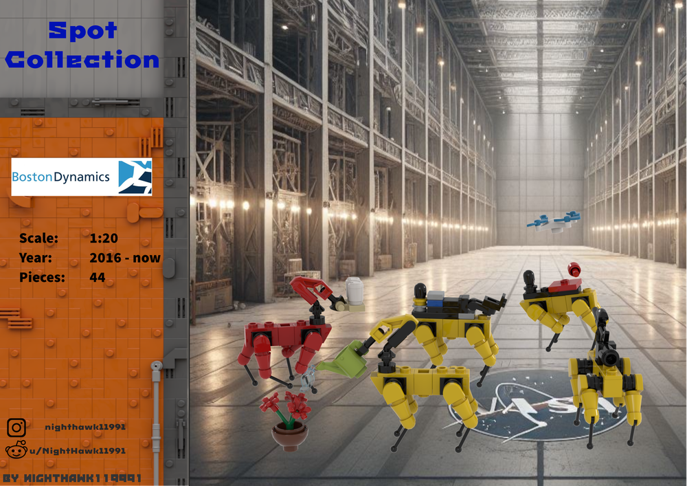 LEGO MOC Boston Dynamics Spot Collection by NightHawk11991 ...