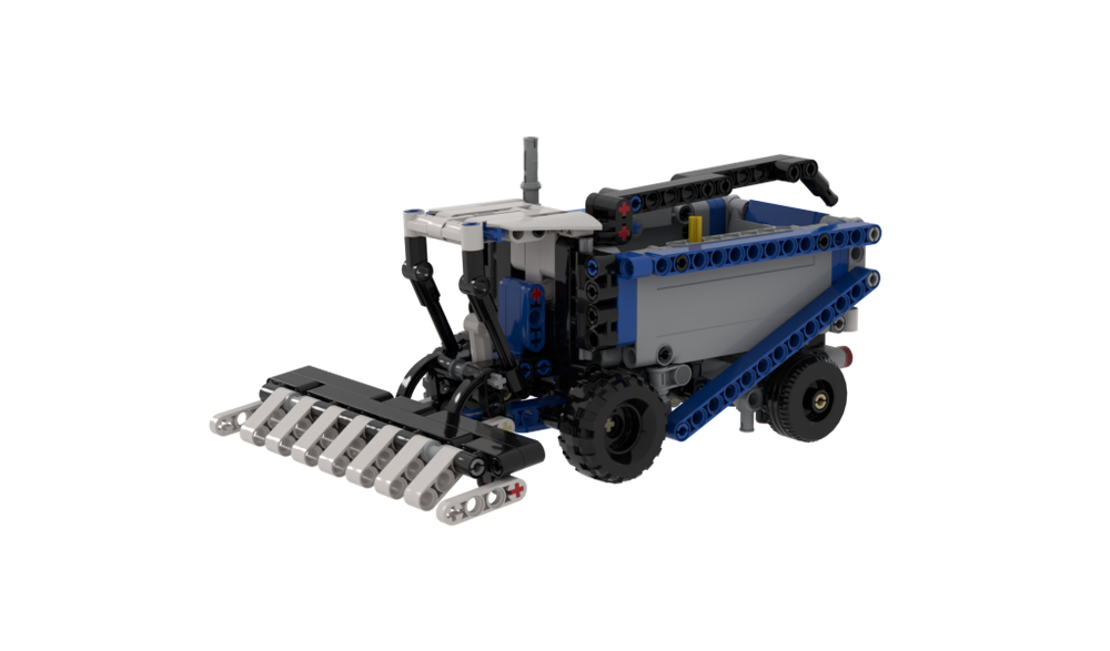 LEGO MOC Tractor and Combine Harvester - alternative models for 42062 ...