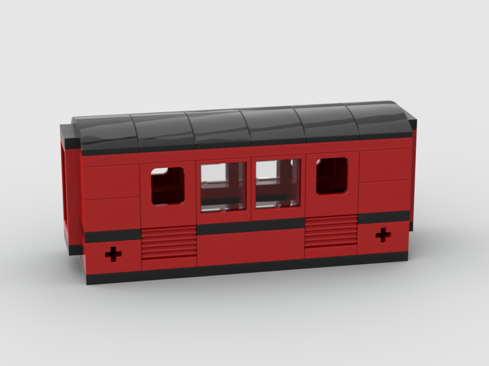 LEGO MOC Abandoned Train Car by brickbicycle | Rebrickable - Build with ...
