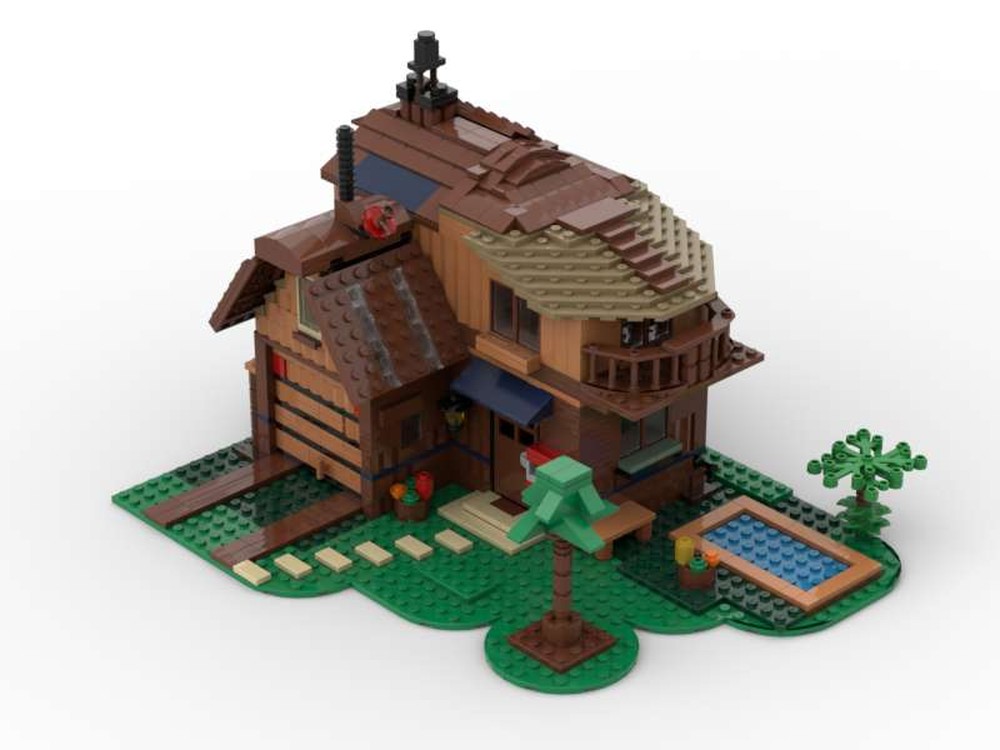 LEGO MOC country house by pakohc | Rebrickable - Build with LEGO