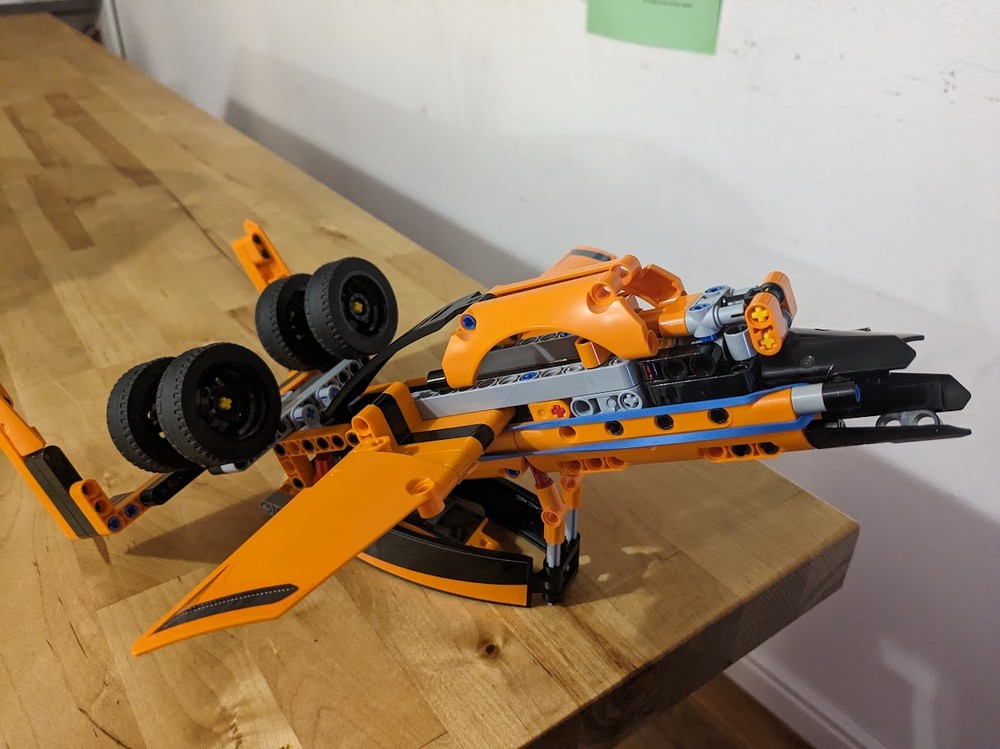 LEGO MOC A-10 With a working gun! by Yet_Another_Nerd | Rebrickable ...