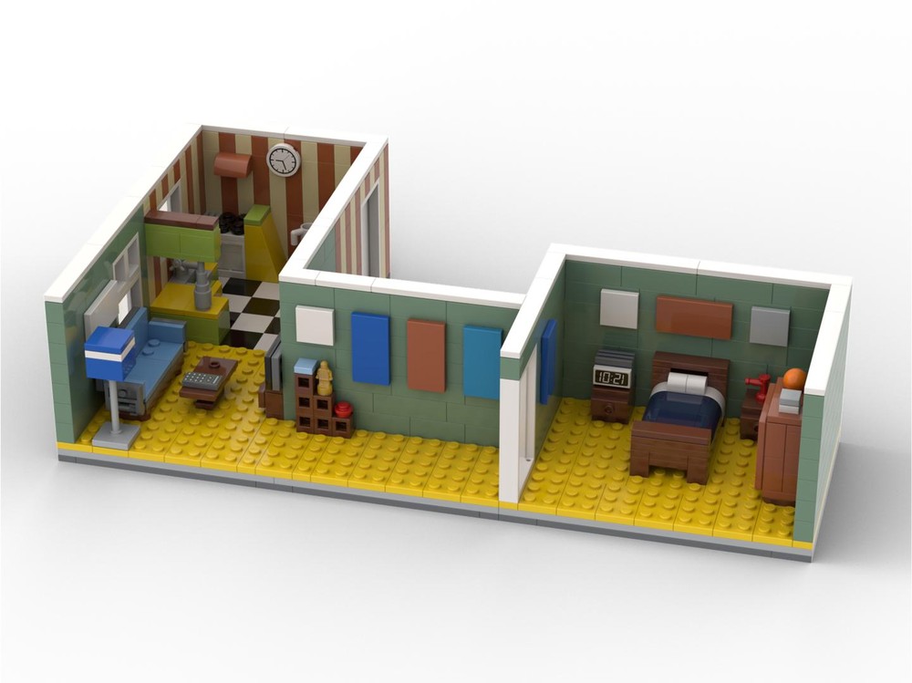 LEGO MOC Emmet's Apartment by BrickMeisterZ | Rebrickable - Build with LEGO