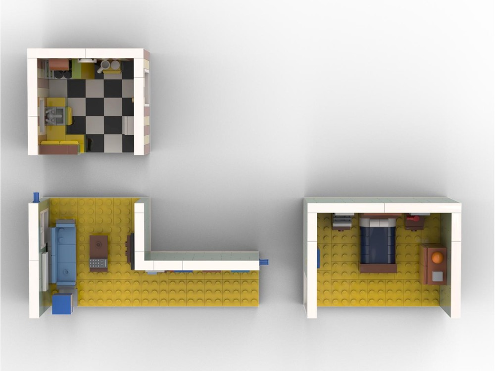 Lego Moc Emmets Apartment By Brickmeisterz Rebrickable Build With Lego