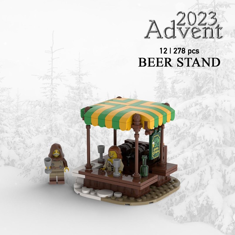 LEGO MOC Beer Stand by peter.keith | Rebrickable - Build with LEGO