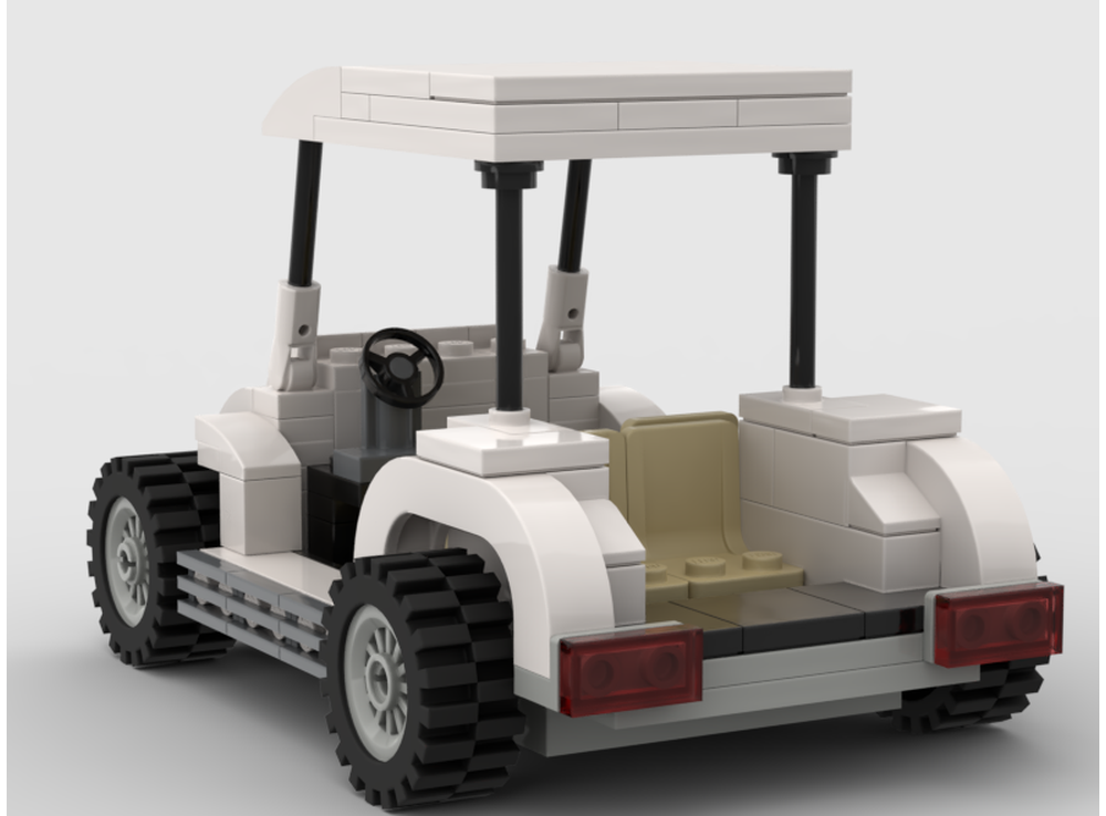 LEGO MOC-165331 Golf Cart by plutobuildslegos | Rebrickable - Build ...