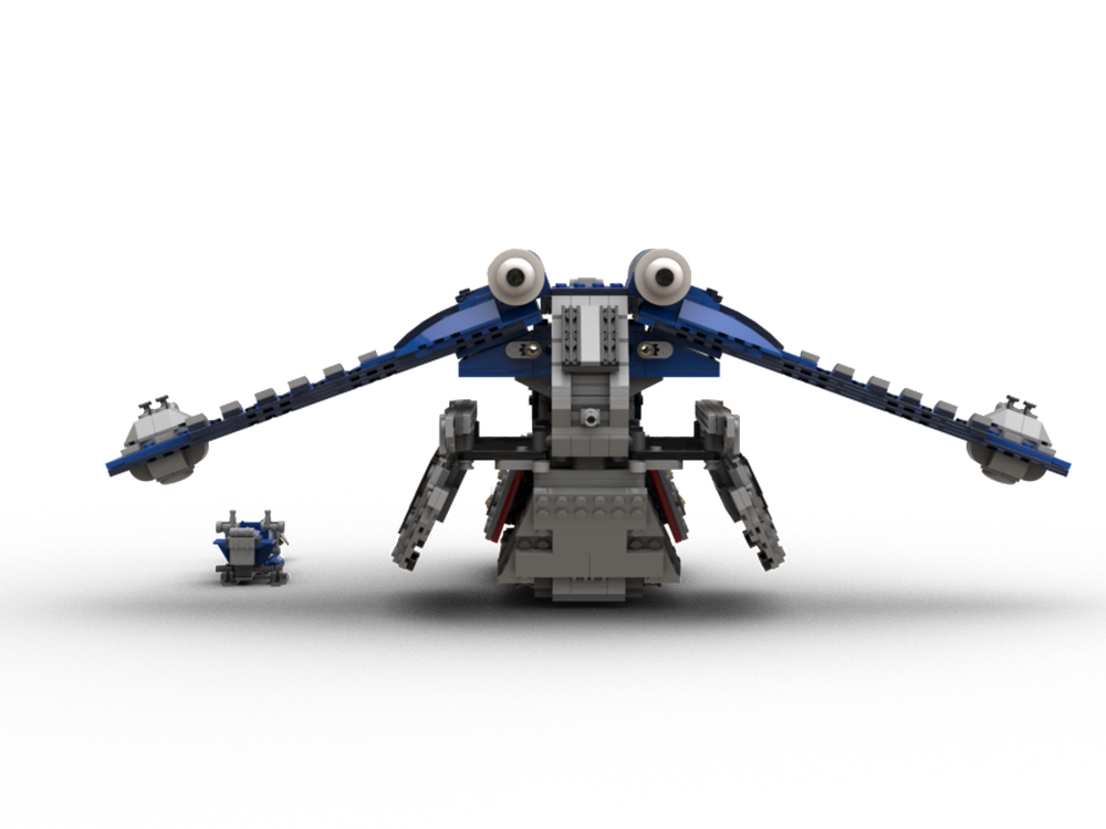 LEGO MOC Muunilinst 10 LAAT Gunship by Twitch_03 | Rebrickable - Build ...