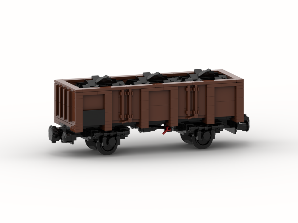 LEGO MOC Open Freight Wagon "Class E" (8w) by copernicus508 ...