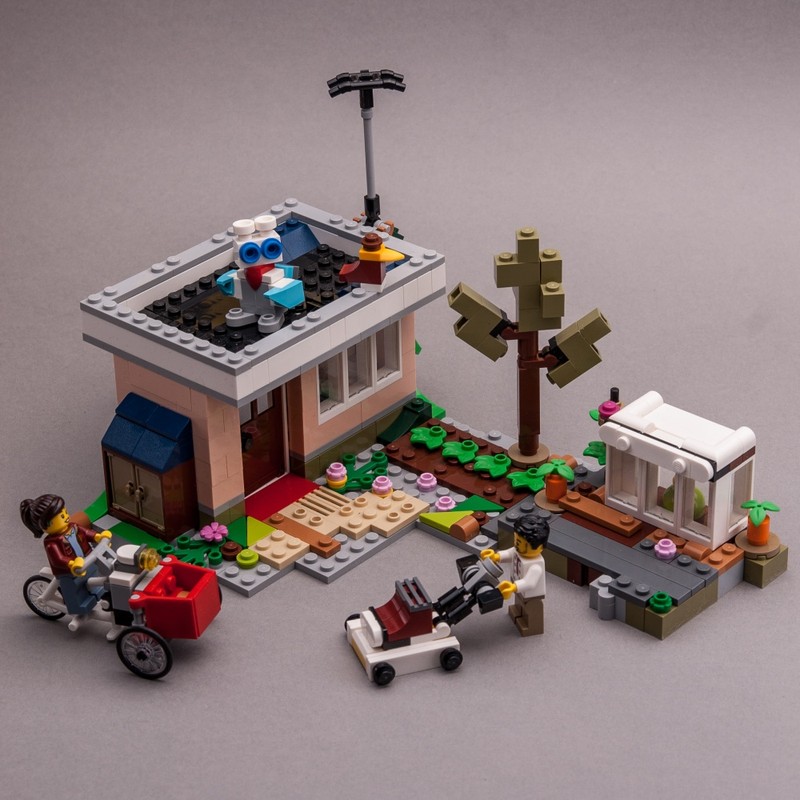 LEGO MOC-165363 31131 City Garden House by Keep On Bricking ...