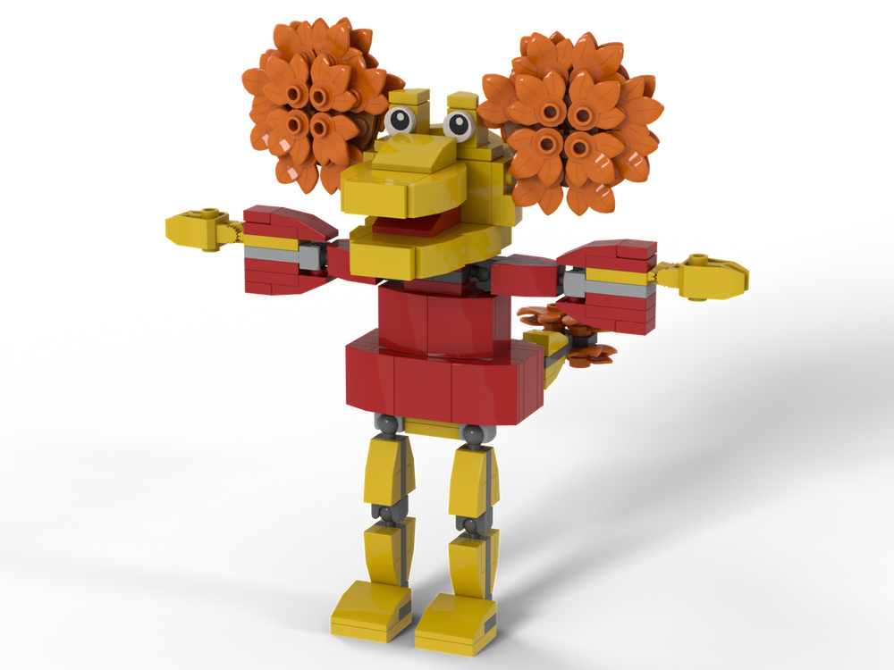 LEGO MOC Fraggle Rock Figure - Red Fraggle (Vips) by clausand82 ...