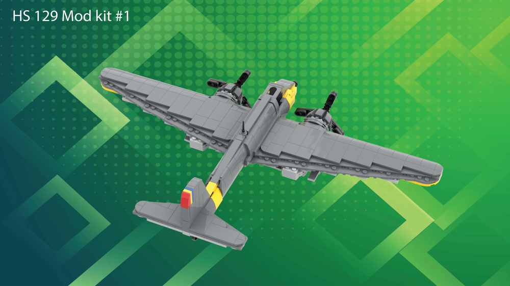 LEGO MOC Romanian HS 129 Conversion Kit by TechnicalBrickCustoms ...