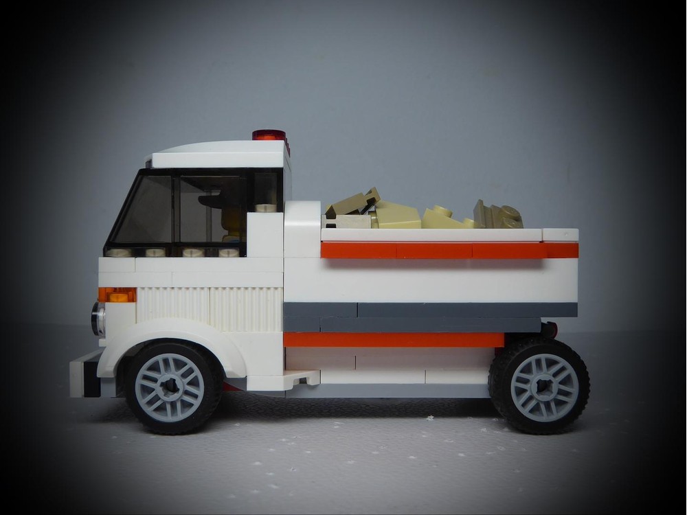 LEGO MOC 60182 Emergency Dump Truck by perbonde | Rebrickable - Build ...