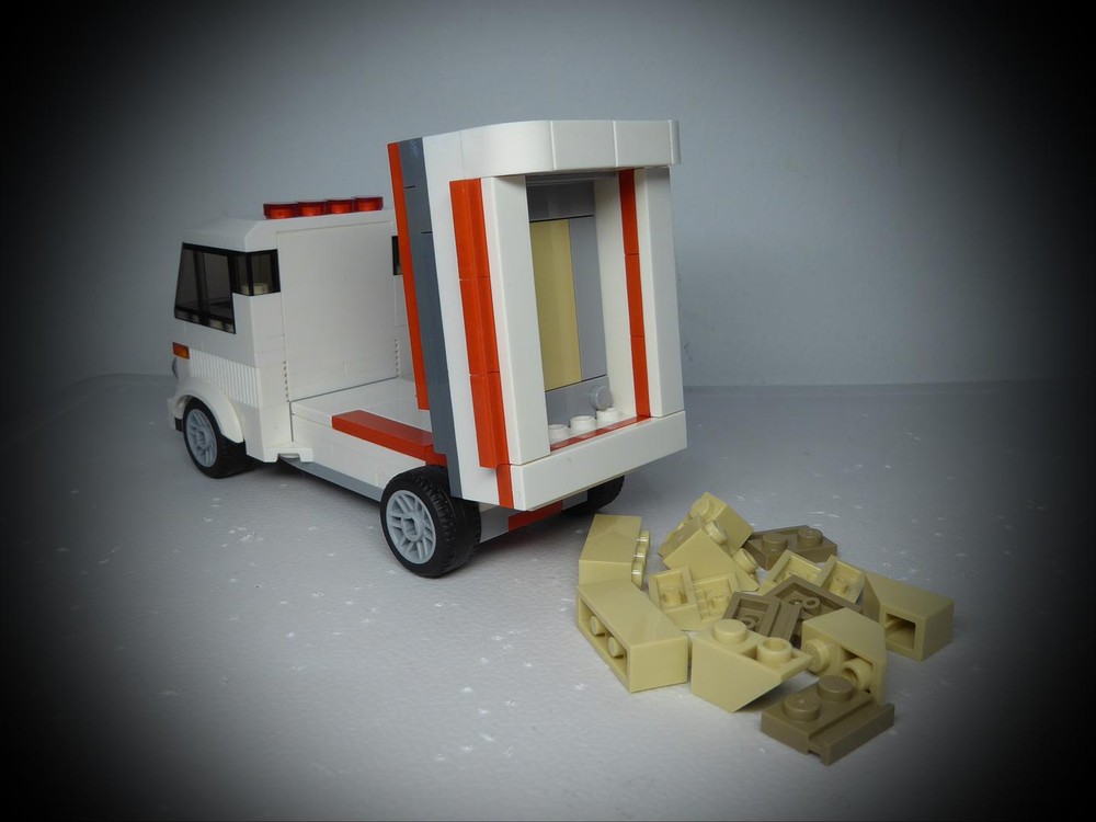 LEGO MOC 60182 Emergency Dump Truck by perbonde | Rebrickable - Build ...
