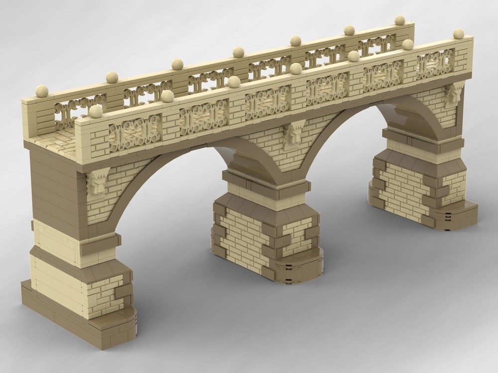 LEGO MOC Renaissance Bridge by Dongeraldo | Rebrickable - Build with LEGO