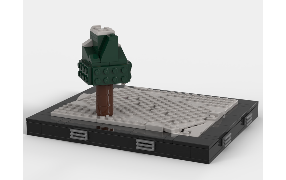 LEGO MOC-165395 Star Wars Figure Display - Snow Scene by ...