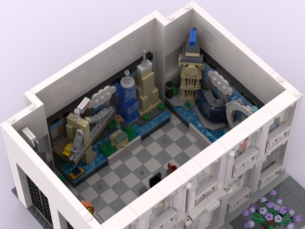 Lego Moc Museum Of Architectural Wonders By Brick Artisan Rebrickable