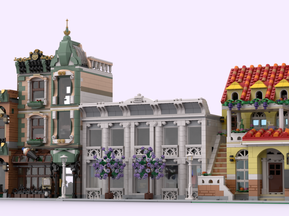Lego Moc Museum Of Architectural Wonders By Brick Artisan Rebrickable