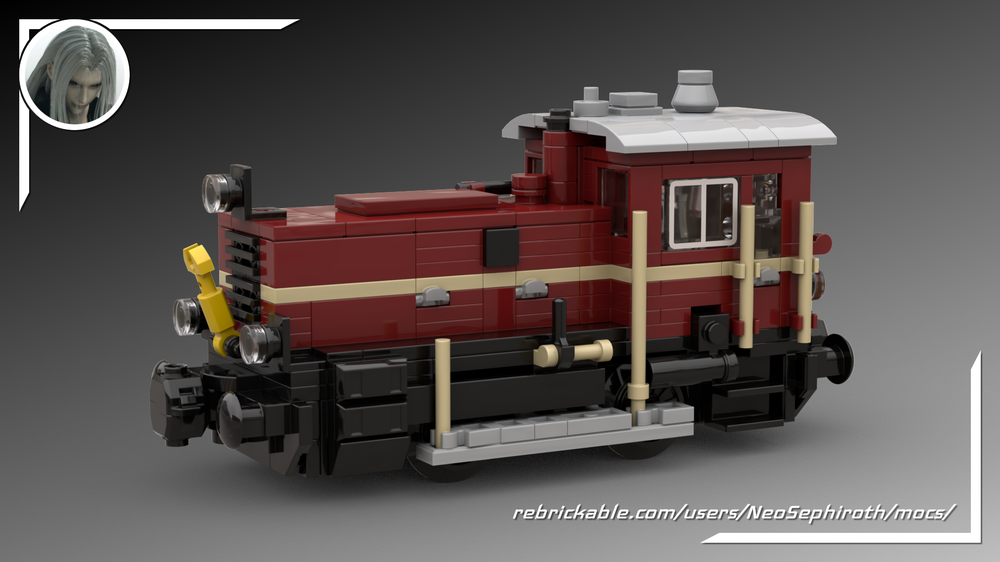 Lego Moc Köf Iii Shunter Locomotive By Neosephiroth Rebrickable