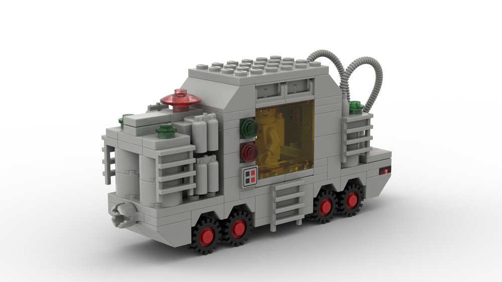LEGO MOC PCS105 Classic Space Oxygen Resupply and Generator Trailer by ...