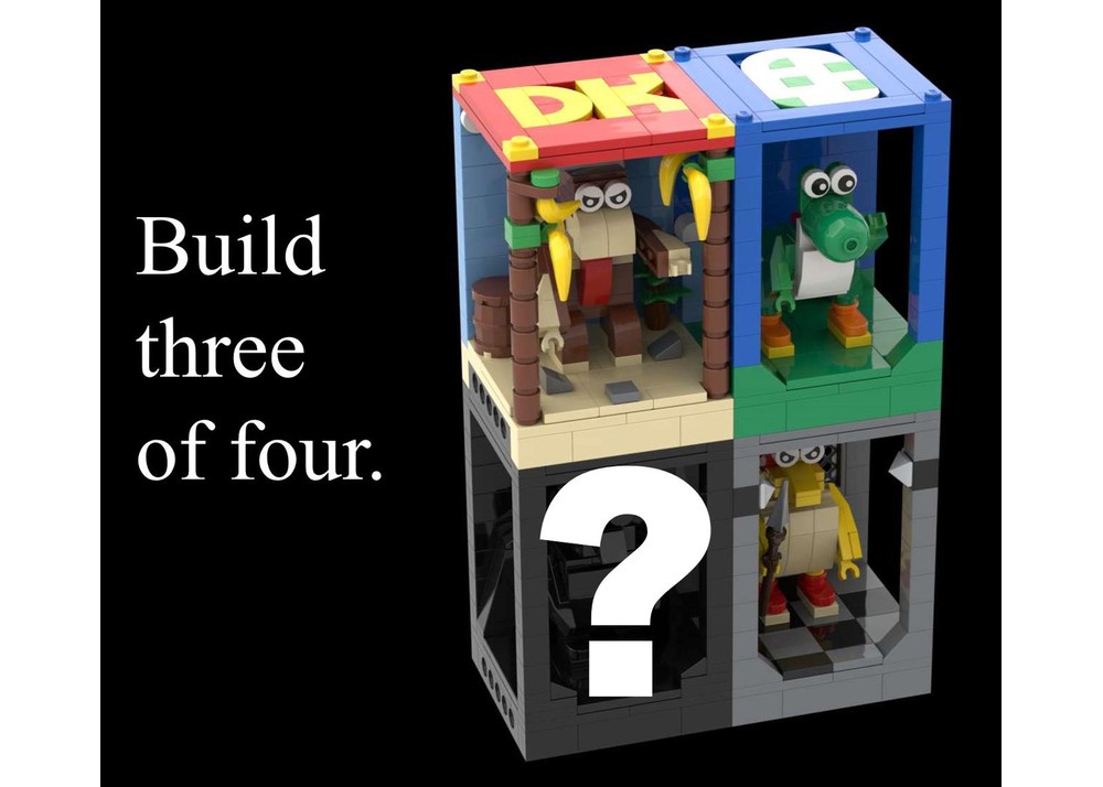 LEGO MOC Yoshi Cube by Brick-Fil-A-Builds | Rebrickable - Build with LEGO