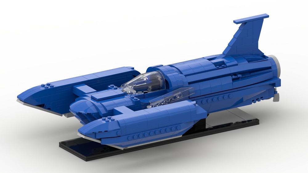 LEGO MOC 1967 Bluebird K7 Hydroplane by jameshigson0512 | Rebrickable ...