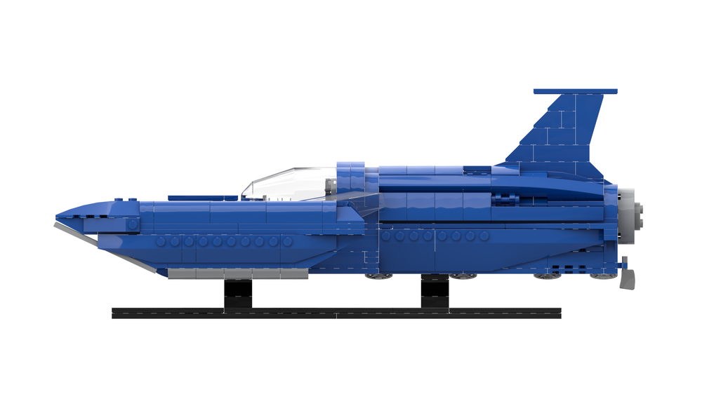 LEGO MOC 1967 Bluebird K7 Hydroplane by jameshigson0512 | Rebrickable ...