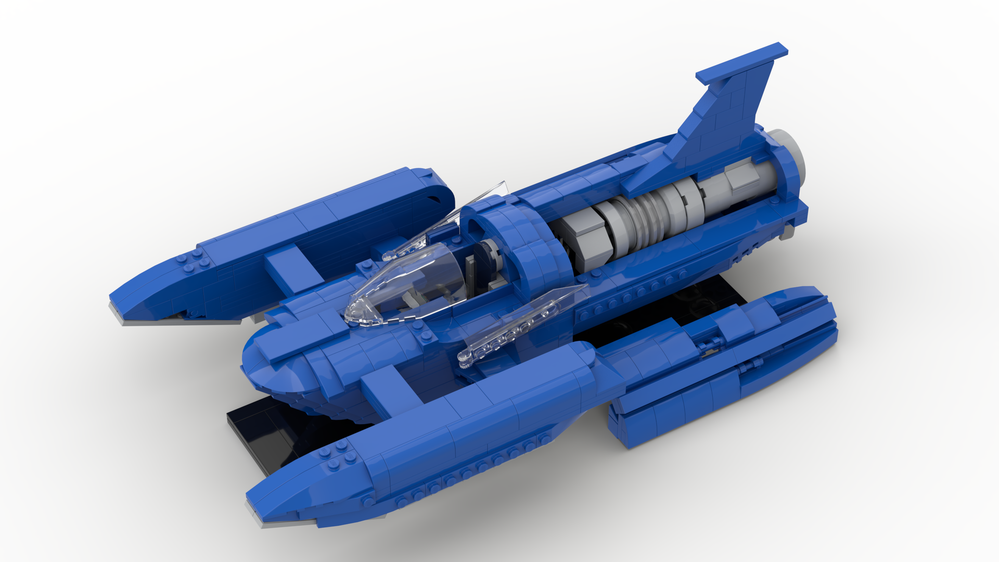 LEGO MOC 1967 Bluebird K7 Hydroplane by jameshigson0512 | Rebrickable ...