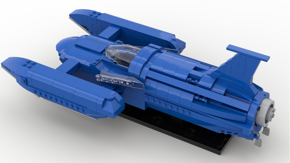 LEGO MOC 1967 Bluebird K7 Hydroplane by jameshigson0512 | Rebrickable ...