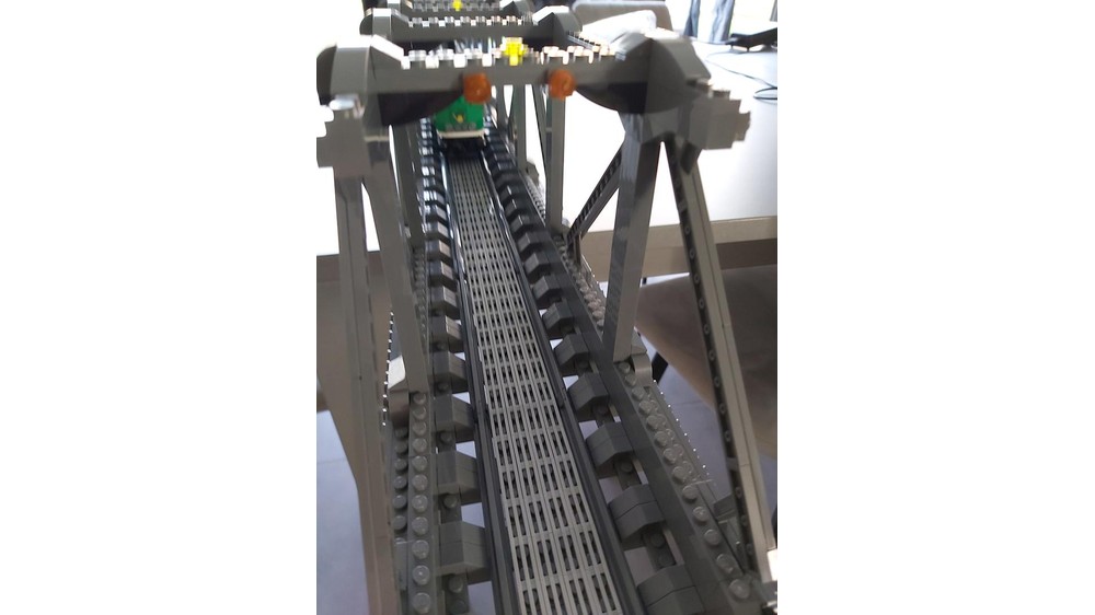 LEGO MOC Truss Train Bridge by Ratticus Designs (1,5 meter span) by ...