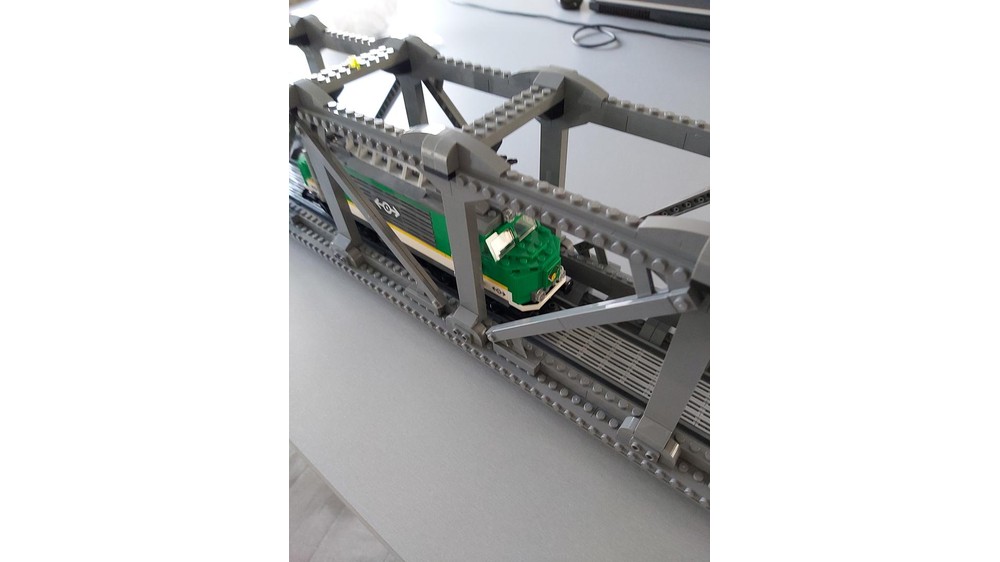 Lego Moc Truss Train Bridge By Ratticus Designs 15 Meter Span By
