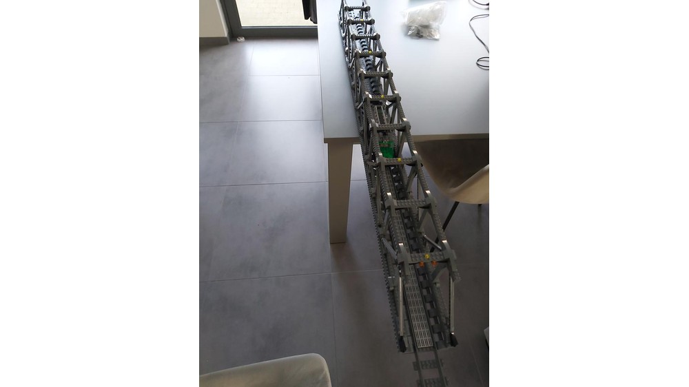 LEGO MOC Truss Train Bridge by Ratticus Designs (1,5 meter span) by ...