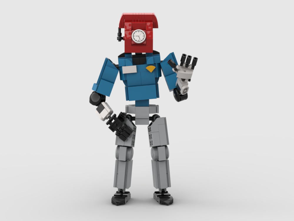 LEGO MOC Phone guy by EXCALIBURtheONE | Rebrickable - Build with LEGO