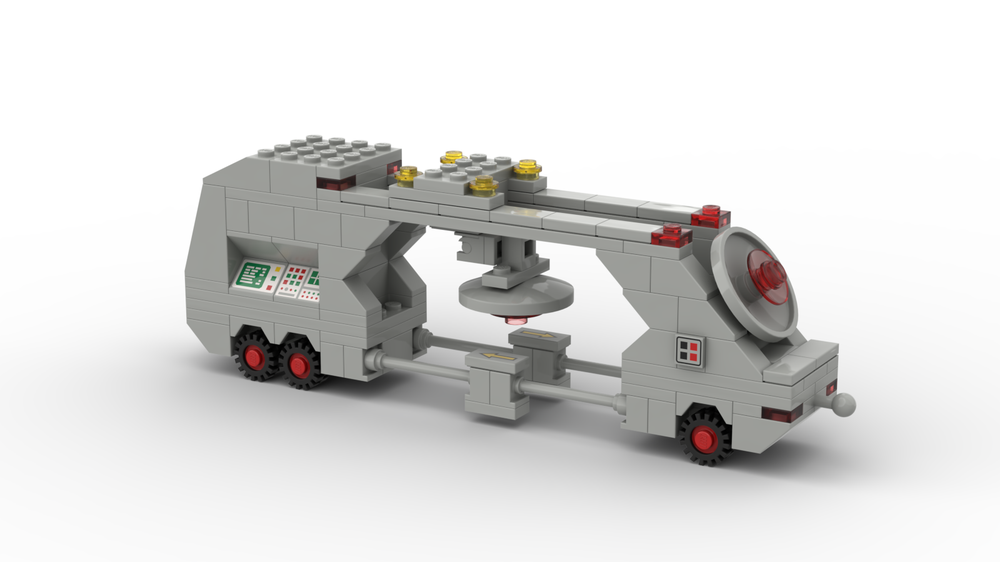 LEGO MOC PCS107 Classic Space Groundradar & Sensor Trailer by ...