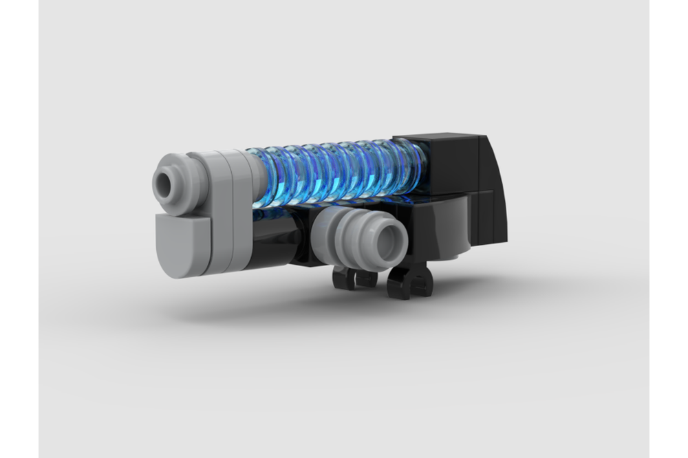 LEGO MOC Plasma Cannon by ironpenguin | Rebrickable - Build with LEGO
